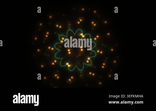 An abstract video featuring mesmerizing geometric patterns shifting and ...