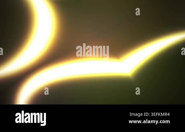 Dynamic abstract background featuring bright, glowing yellow light ...
