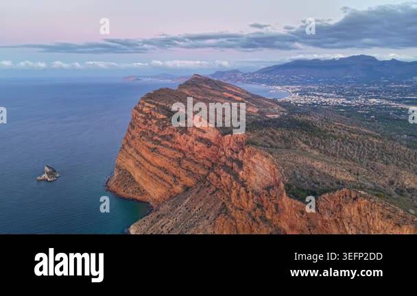 beautiful sunset above the sea Stock Video Footage - Alamy