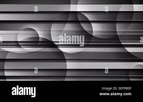 Geometric minimal dark grey abstract striped motion background with ...
