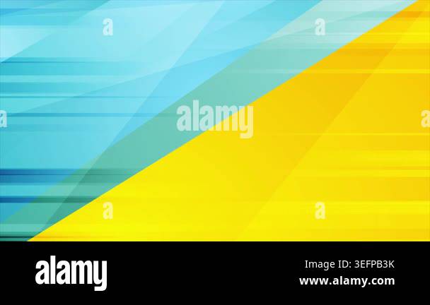 Abstract grunge striped motion background Ukrainian flag colors ...