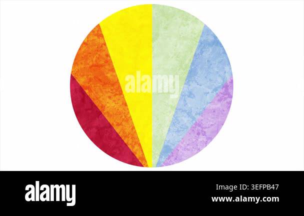 LGBTQ Pride Month abstract colorful grunge circle motion background ...