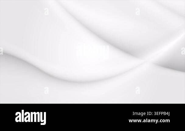 Abstract white grey smoke waves motion background. Seamless looping ...