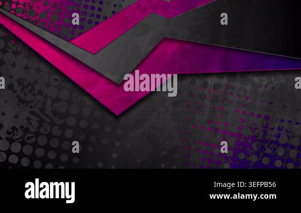 Purple and black contrast stripes corporate abstract motion background ...