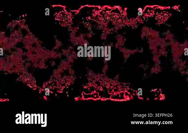 Abstract crimson lava flow intense red energy background motion ...