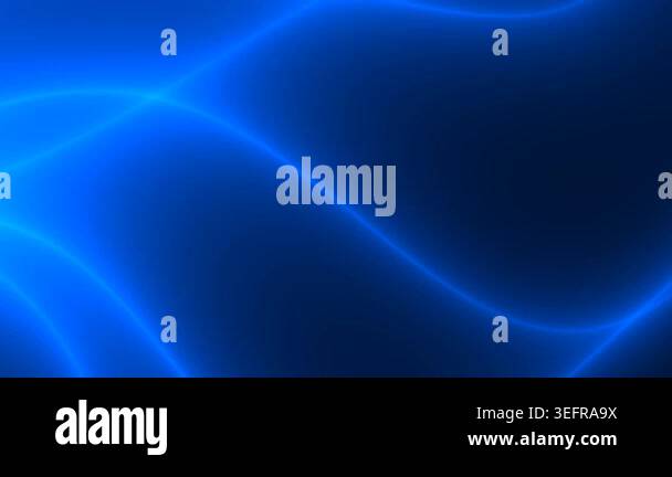 Dynamic abstract background featuring smooth, flowing blue light waves ...