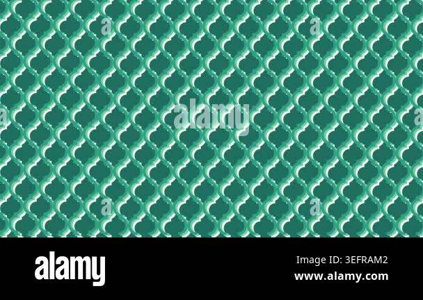 Seamlessly looping video of an abstract green pattern, perfect for ...