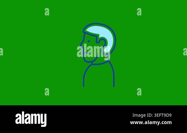 man and woman icon Stock Video Footage - Alamy
