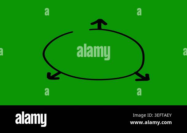 vector simple arrow sign icon Stock Video Footage - Alamy