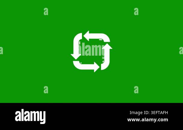 arrow icon vector illustration Stock Video Footage - Alamy