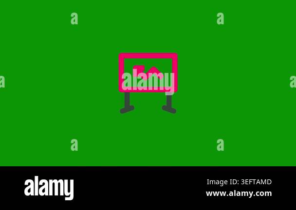 camera flat icon, vector illustration Stock Video Footage - Alamy