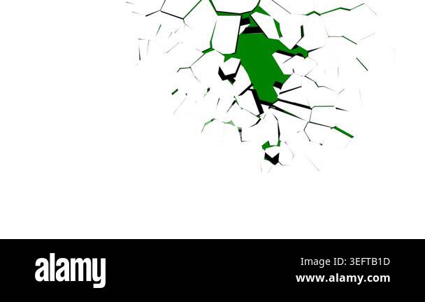 abstract geometric shape in color vector background Stock Video Footage ...