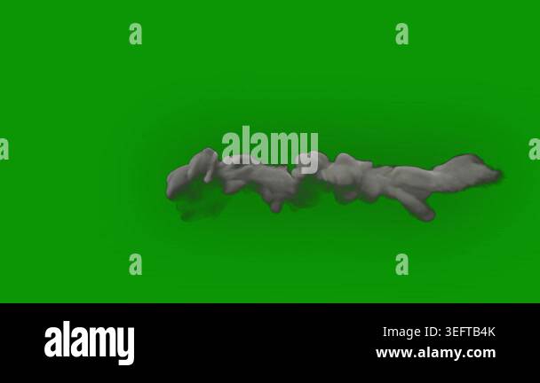 smoke of the fire on black background Stock Video Footage - Alamy