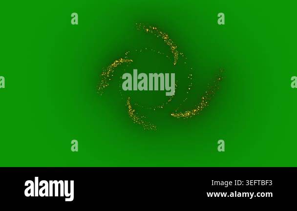 green and yellow abstract fractal background Stock Video Footage - Alamy