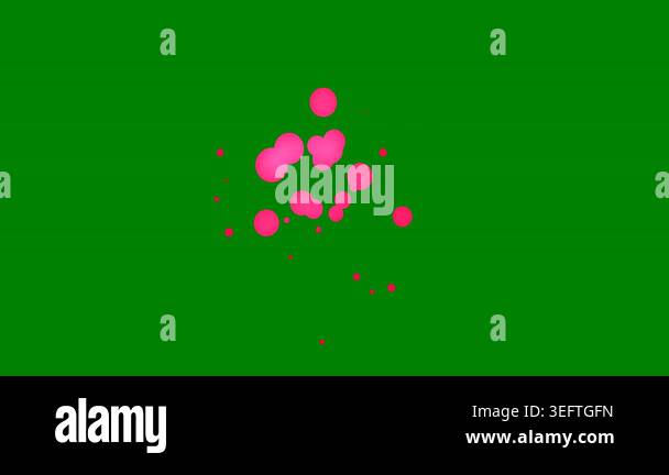 light pink, green vector texture with disks Stock Video Footage - Alamy