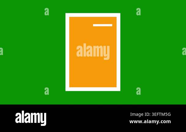 check list icon. flat icon Stock Video Footage - Alamy