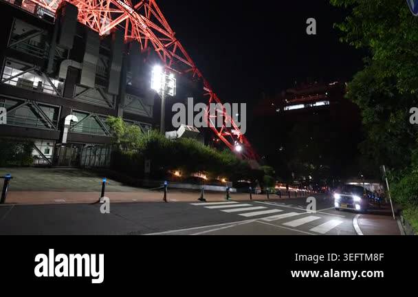 Tokyo Tower, Japan Night View 2024 Stock Video Footage - Alamy