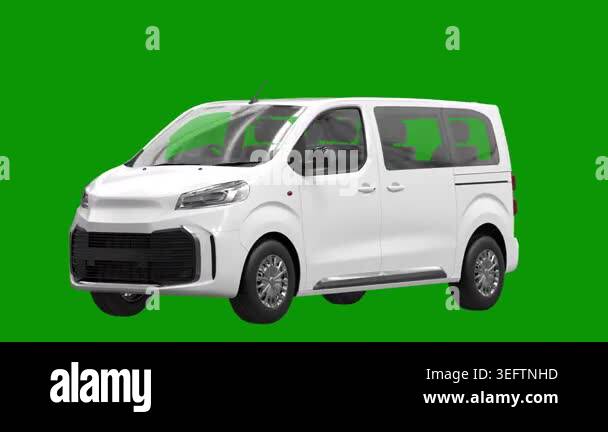 white car on a white background Stock Video Footage - Alamy