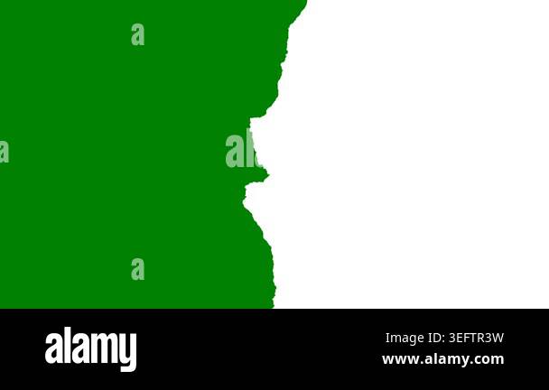 the national flag of the country state of new zealand with a white ...