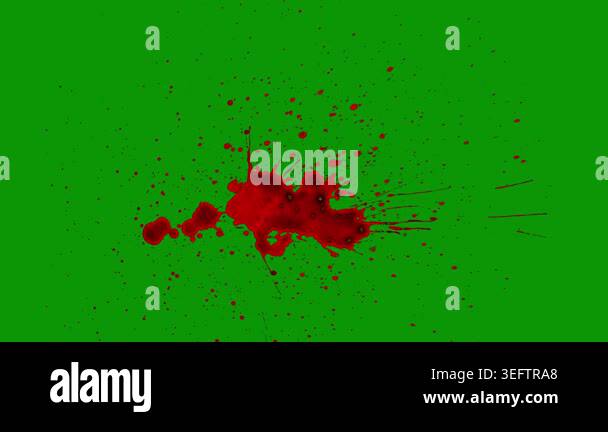 blood drop on white background Stock Video Footage - Alamy