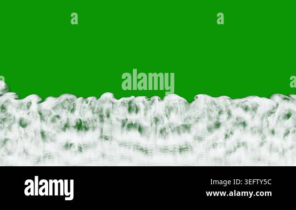falling water splash isolated on white background Stock Video Footage ...