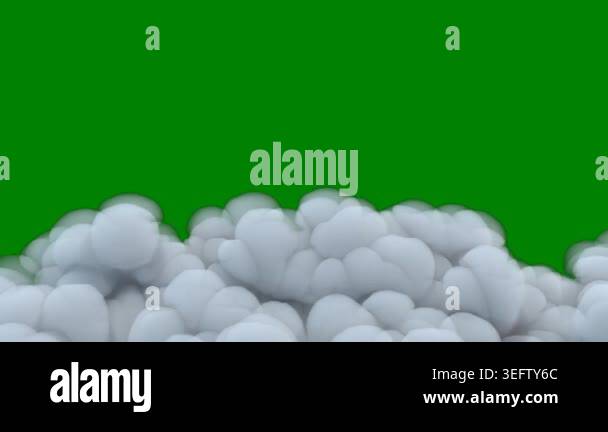 smoke clouds abstract texture, 3 d illustration Stock Video Footage - Alamy