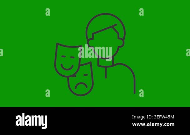 man and woman icon vector illustration Stock Video Footage - Alamy