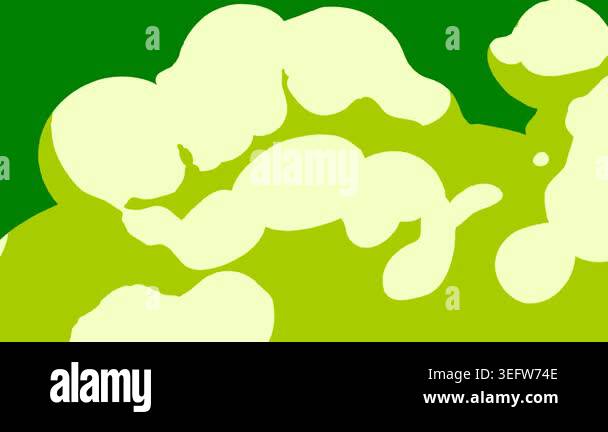 light green vector backdrop with dots. illustration with set of bubbles ...
