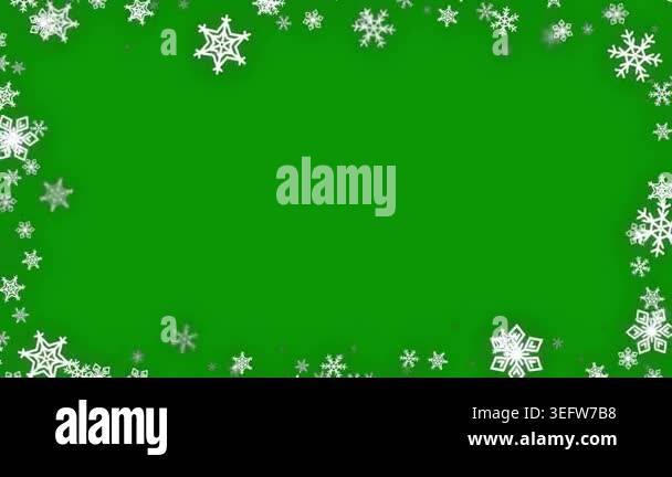 christmas background with snowflakes Stock Video Footage - Alamy