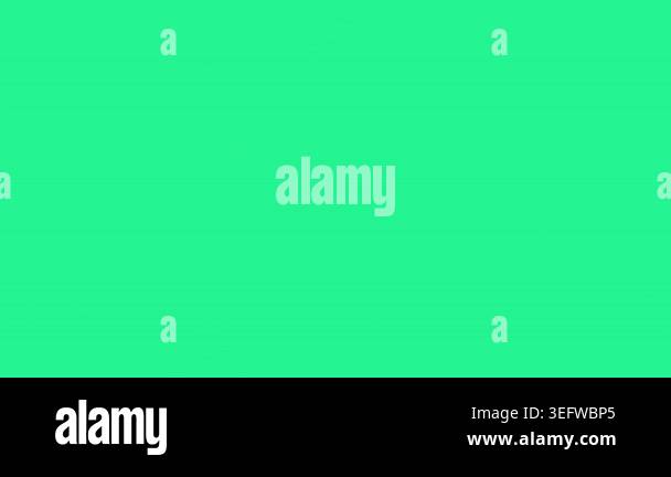 green background with circles. vector illustration Stock Video Footage ...