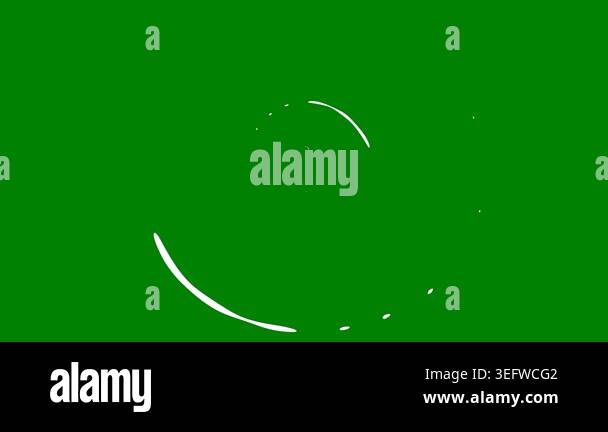 green color paper art with shadow on green background with empty space ...