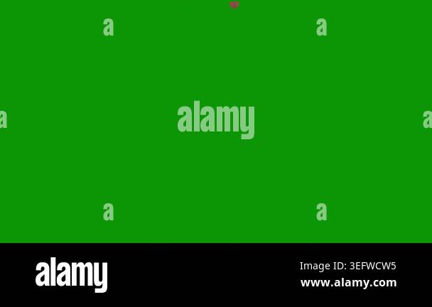 light green, red vector texture with colorful hearts. abstract ...