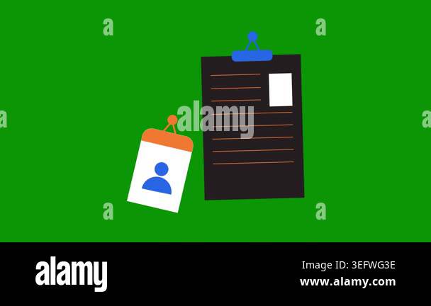 business paper and documents concept Stock Video Footage - Alamy