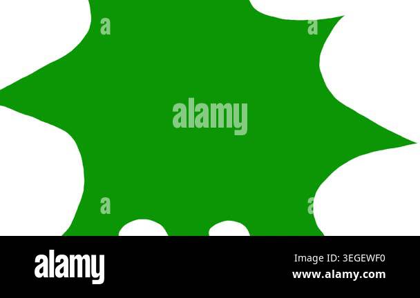 green leaf ecology logo design element vector Stock Video Footage - Alamy
