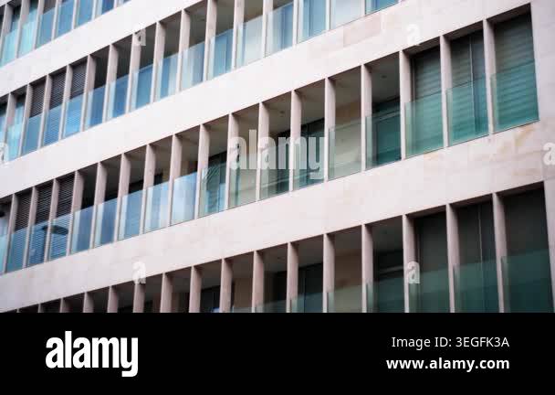modern building close up Stock Video Footage - Alamy