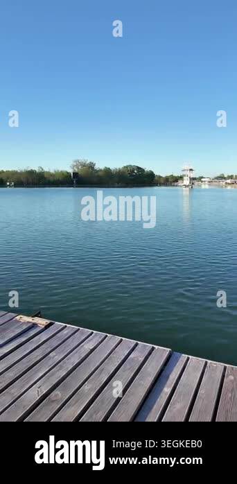 Amazing Sunset view of Rowing Venue in city of Plovdiv, Bulgaria Stock ...