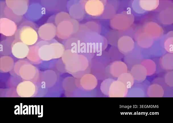 A visually appealing abstract video featuring colorful bokeh lights in ...