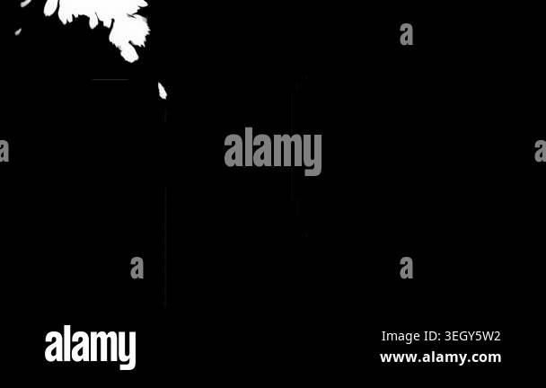 Pressed Screen Ink Bleed motion graphics. Perfect for corrupted display ...