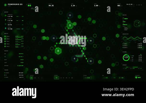 A professional motion graphic featuring Intelligent Power Flow ...