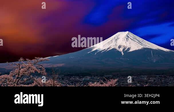 fuji, mt. fuji, japan, fuji Stock Video Footage - Alamy