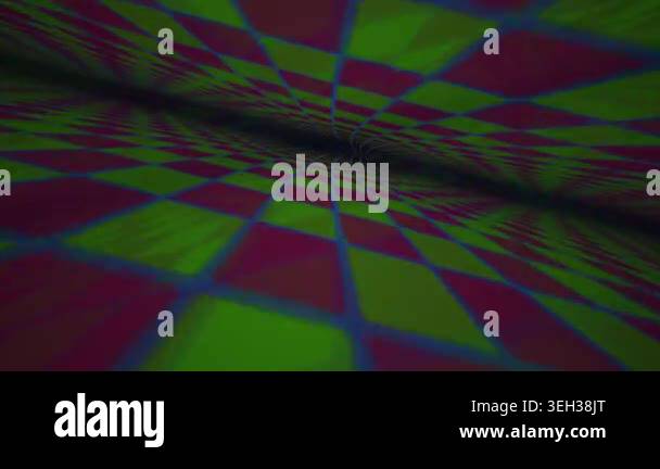 Vibrant geometric shapes in motion blur Stock Video Footage - Alamy