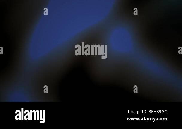 Blurry dark blue shapes on black Stock Video Footage - Alamy