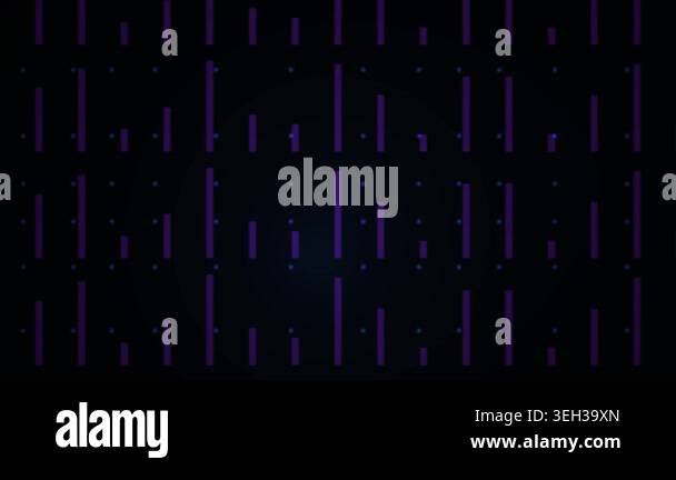 Blue digital rain falling on dark screen Stock Video Footage - Alamy