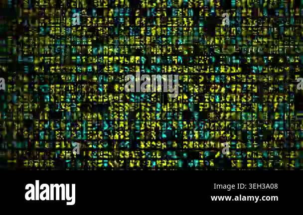 A digital background with colorful numbers Stock Video Footage - Alamy