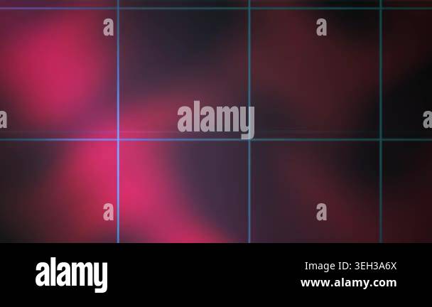 A grid pattern with red and black squares Stock Video Footage - Alamy