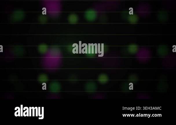 Glowing dots on black background moving Stock Video Footage - Alamy