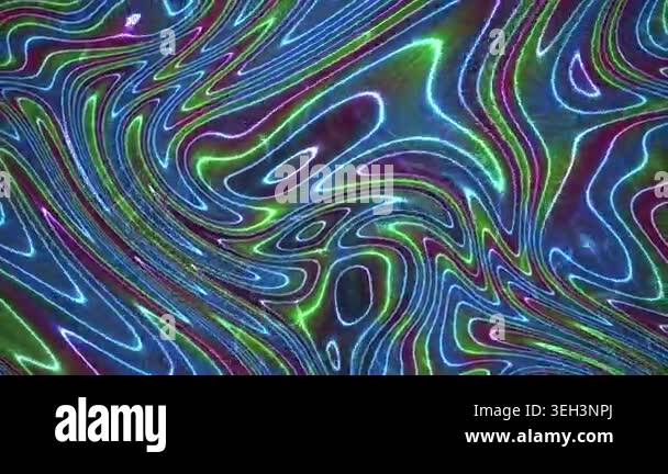 Multicolored abstract swirling pattern background Stock Video Footage ...