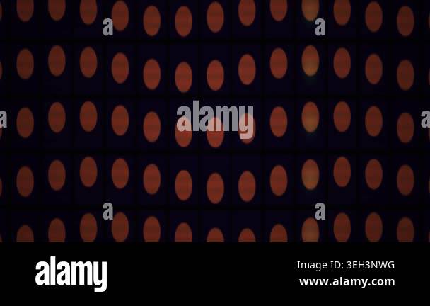 Colorful dots on a dark background Stock Video Footage - Alamy