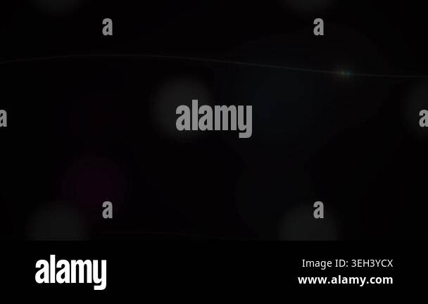 Glowing dots on a dark background moving Stock Video Footage - Alamy