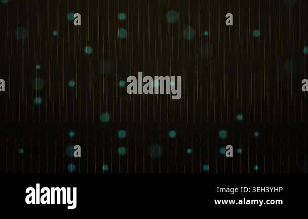 Glowing dots on dark background animation Stock Video Footage - Alamy